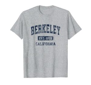 berkeley california ca vintage athletic sports design t-shirt