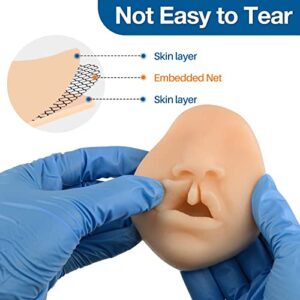 Ultrassist Bilateral Cleft Lip Model, Cleft Lip Suture Training Simulator for Medical Students, Education, Display