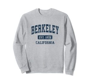 berkeley california ca vintage athletic sports design sweatshirt