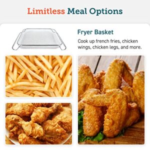 COSORI Fryer Basket for Cook and Air Fry, Non-stick coating, Carbon-Steel