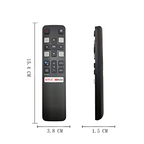 LMZMYTX Replacement Remote TCL RC802V for TCL tv fit for Remote Control TCL for Smart tv