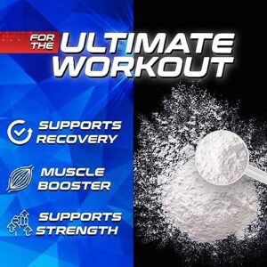 Creatine Monohydrate Powder - 100% Pure Micronized Creatine 5000mg (5g) Supports Muscle Building & Cellular Energy, Nature's Amino Acid Supplement, Gluten Free Keto Friendly, Unflavored - 60 Servings