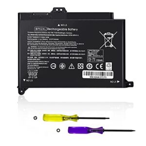 BP02XL 849909-850 Battery Replacement for HP Pavilion Laptop 15-AU 15-AW Series 15-AU057CL 15-AU030WM 15-AU063NR 15-AU123CL 15-AW002LA 15-AW053NR 15-AU091NR 15-AU023CL P/N BPO2XL TPN-Q172 849569-541