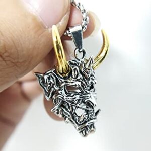 Ghost samurai.Mask pendant