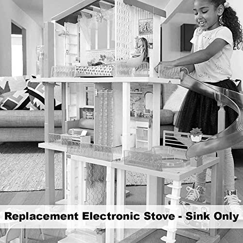 Replacement Part for Barbie Dreamhouse Playset - FHY73 - Replacement Electronic Stove-Sink