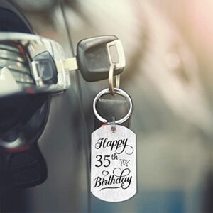 HLQYMZ 30th Birthday Keychain Gifts for Women Girls, Sweet 30 Year Old Birthday Gifts