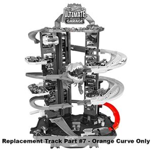 Replacement Parts for Hot Wheels City Ultimate Garage GJL14 - Die-Cast Cars Playset ~ Replacement Track Part #7 - Orange Curve