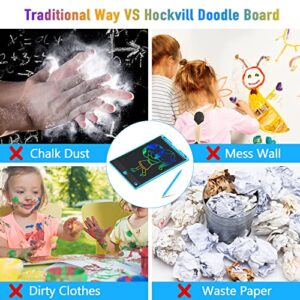 Hockvill LCD Kids Writing Tablet, Learning Toys for 2 3 4 5 6 7 Year Old Girls Boys, 8.8 Inch Doodle Board for Toddlers, Reusable Electronic Drawing Pad, Birthday Gift for Children