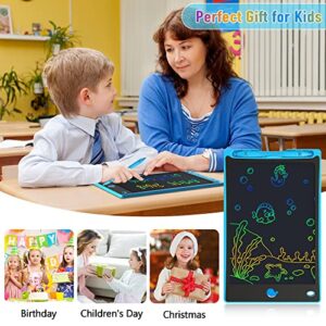 Hockvill LCD Kids Writing Tablet, Learning Toys for 2 3 4 5 6 7 Year Old Girls Boys, 8.8 Inch Doodle Board for Toddlers, Reusable Electronic Drawing Pad, Birthday Gift for Children