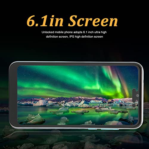 DAUERHAFT Unlocked Android Smartphone, IP14 Pro Max 6.1In Large Screen Smartphone, 4G GSM Network Phone, 4GB RAM and 64GB ROM, Compatible with Toberizon, for Verizon(Dark Green)