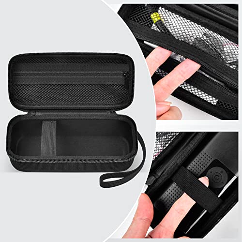 Case Compatible with Portable Air Pump, 120 PSI Air Compressor, Car Tire Inflator Storage Bag for USB Cable, Air House, Connector and Accessories (Box Only)