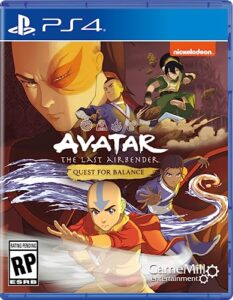 avatar the last airbender: the quest for balance - playstation 4