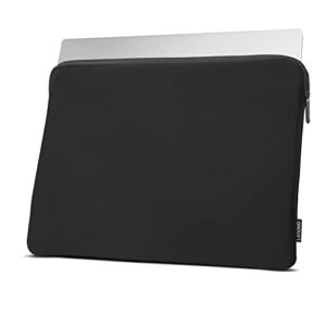 Lenovo Basic Laptop Sleeve - 13 inch - Neoprene Material - Soft Fleece Lining - Zippered Top Opening - Black