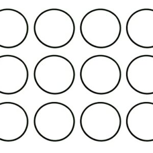 Float Bowl Gasket for Briggs & Stratton Engines with Walbro LMT carburetors Replaces Briggs & Stratton 281165S (Pack of 12)