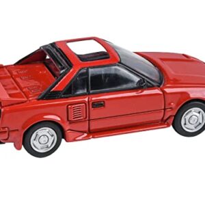 Toy Cars 1985 MR2 MK1 Super Red with Sunroof 1/64 Diecast Model Car by Paragon Models PA-55361