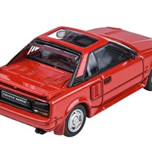 Toy Cars 1985 MR2 MK1 Super Red with Sunroof 1/64 Diecast Model Car by Paragon Models PA-55361