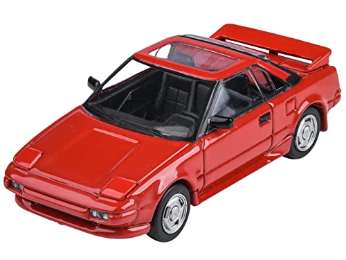 Toy Cars 1985 MR2 MK1 Super Red with Sunroof 1/64 Diecast Model Car by Paragon Models PA-55361