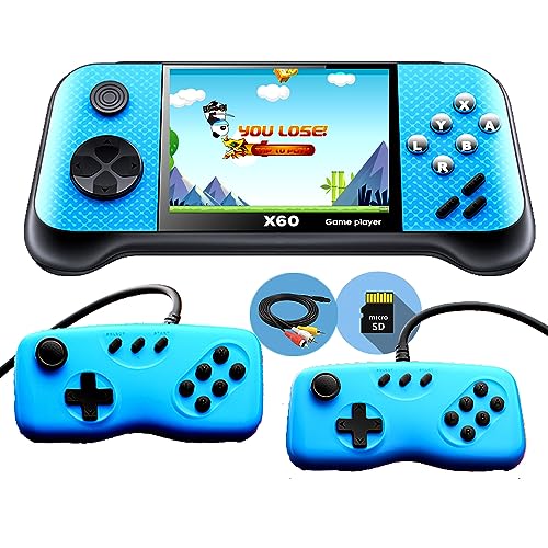 Handheld Game Console for Kids and Adults, Portable Video Game Player with Preloaded Games, 4849 in 1 Retro Arcade Game Machine 3.5 Inch Screen Game Console, Can Save Progress and Connect to TV