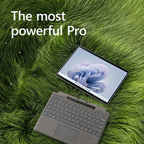 Microsoft Surface Pro 9 (2022), 13" 2-in-1 Tablet & Laptop, Thin & Lightweight, Intel 12th Gen i7 Fast Processor for Multi-Tasking, 16GB RAM, 256GB Storage with Windows 11, Platinum