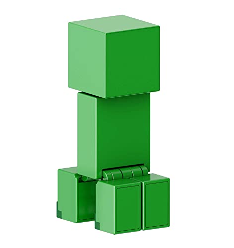 Mattel Minecraft Toys 3.25-Inch Action Figure, Creeper With Accessory & Portal Piece, Toy Collectible Inspired By Video Game