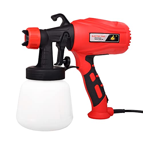 Elevon Paint Sprayer,550W HVLP Household Electric Paint Spray Gun,900ML,Light Weight,Suitable for Bicycles, Walls, Furniture, Cabinets and Ceilings