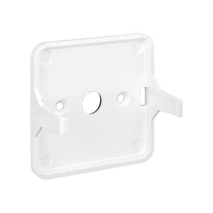 holicfun no-drill adhesive mount for lutron caseta smart hub (l-bdg2-wh) and smart bridge pro (l-bdgpro2-wh)