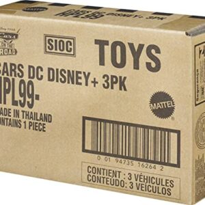 Mattel Disney and Pixar Cars Mini Racers 3-Pack of Small Die-Cast Toy Cars & Trucks Inspired by Favorite Characters (Styles May Vary) (Amazon Exclusive)