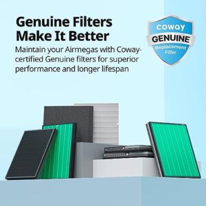 Coway Airmega 230/240 Air Purifier Replacement Filter Set, Max 2 Green True HEPA and Active Carbon Filter