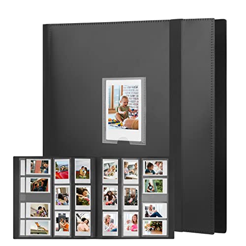 560 Pockets Photo Album for Fujifilm Instax Mini Camera,For Polaroid Snap PIC-300 Z2300 Instant Camera, 2x3 Photo Album Book for Fujifilm Instax Mini 11 12 9 Evo 90 70 40 8 7 LiPlay Instant Camera