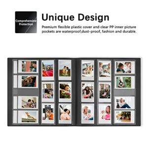 560 Pockets Photo Album for Fujifilm Instax Mini Camera,For Polaroid Snap PIC-300 Z2300 Instant Camera, 2x3 Photo Album Book for Fujifilm Instax Mini 11 12 9 Evo 90 70 40 8 7 LiPlay Instant Camera