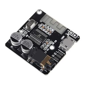 QCCAN 4Pcs Bluetooth Audio Receiver Board VHM-314 Bluetooth 5.0 MP3 Lossless Decoder Board Wireless Stereo Music Module 3.7-5V