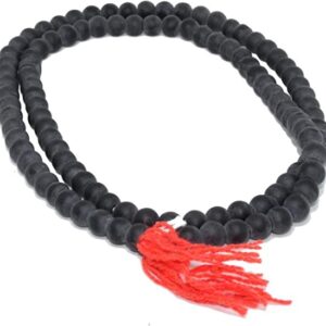 Shaligram Mala Black 108 Beads Men and Women Bring Prosperity and Good Luck Happiness