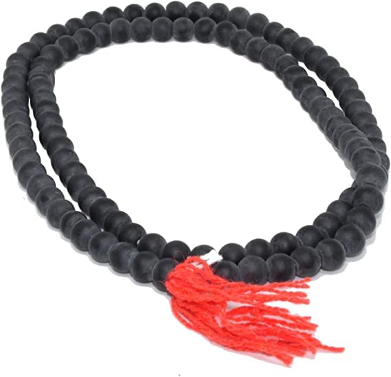 Shaligram Mala Black 108 Beads Men and Women Bring Prosperity and Good Luck Happiness