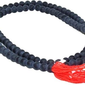 Shaligram Mala Black 108 Beads Men and Women Bring Prosperity and Good Luck Happiness