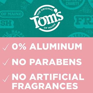 Tom's of Maine Complete Protection Aluminum-Free Natural Deodorant for Women, Rose & Vanilla, 2.25 oz