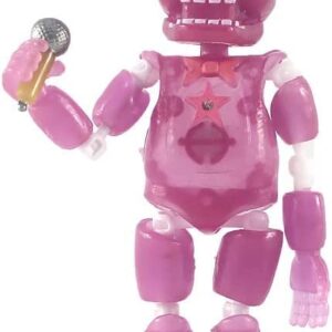 MOV Lightening Toy Security Breach Series Foxy Bonnie Fazbear PVC Action Figures Models Dolls Birthday Gift Toys for Kids (d)