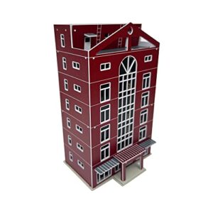 outland models railway scenery modern business headquarter office 1:160 n scale