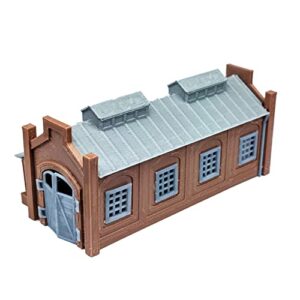 Outland Models Railroad Layout Locomotive Shed/Engine House (1-Stall) 1:160 N Scale