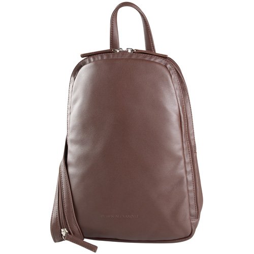 Derek Alexander Small Backpack Sling, Brown, One Size