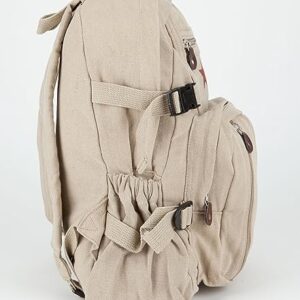 Rothco Khaki Vintage Star Back Pack with Red Star 9162