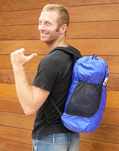 Hammock Bliss - Ultralight Travel Daypack - Lightweight Packable Backpack - Foldable Hiking Backpacks - Waterproof Compact Folding Day Pack for Travel Camping Outdoor - Only 5.25 oz