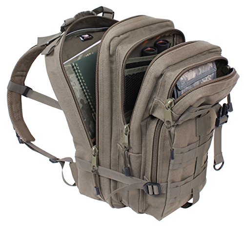 Rothco Tacticanvas Go Pack, Olive Drab