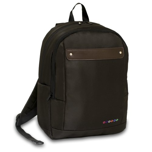 J World New York Beetle Laptop Backpack, Brown, One Size