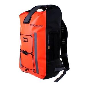 OverBoard Waterproof Pro-Vis Backpack, Orange, 30-Liter