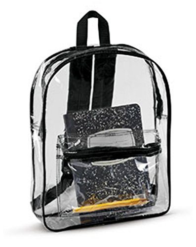 Liberty Bags Clear Backpack OS BLACK