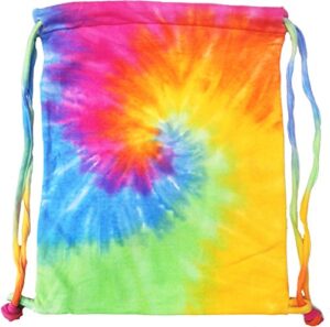 colortone 17" x 13" tie dye sport bag eternity