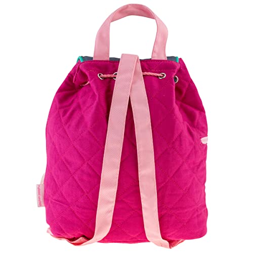 Stephen Joseph Girls Quilted Horse Backpack with Coloring Activity Pad