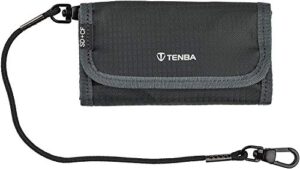 tenba reload sd 6 + cf 6 card wallet - gray (636-251)