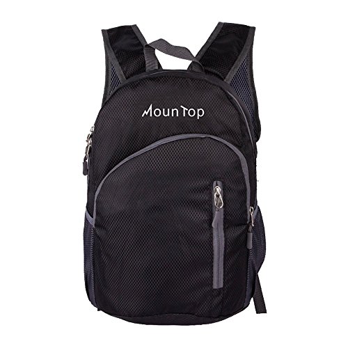 MounTop Outdoor Lightweight Foldable Water Resistant Backpack for Travel Hiking Riding