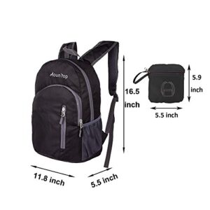 MounTop Outdoor Lightweight Foldable Water Resistant Backpack for Travel Hiking Riding